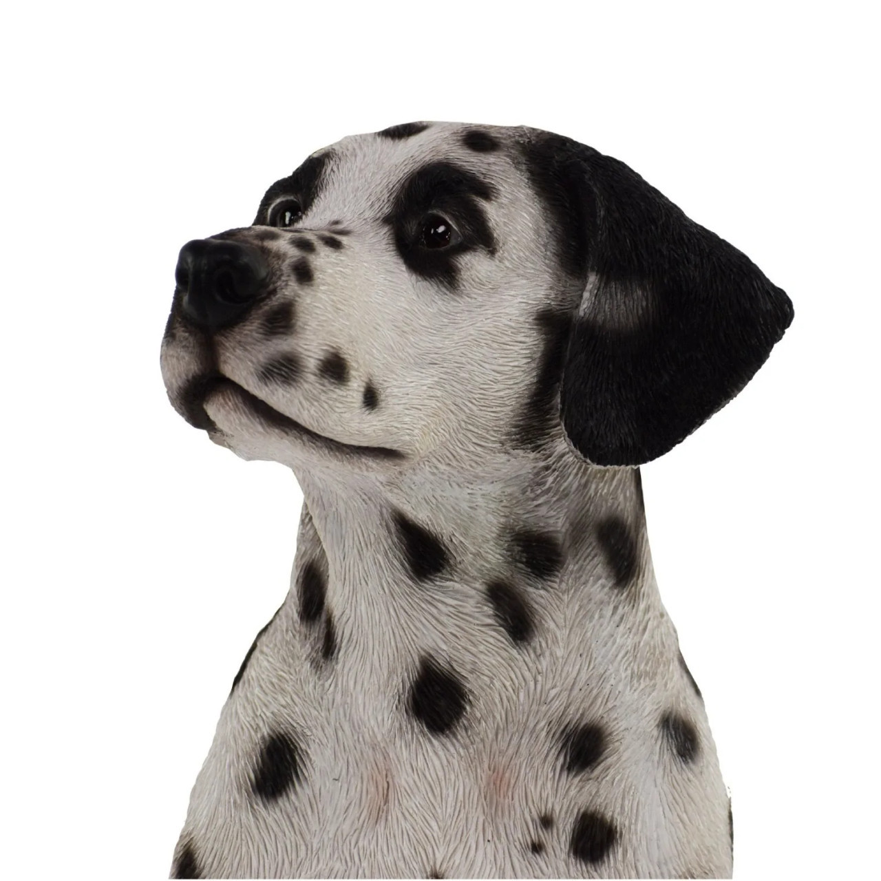 Sitting Dalmatian Garden Statue – Spotted Outdoor Decor with Timeless Charm