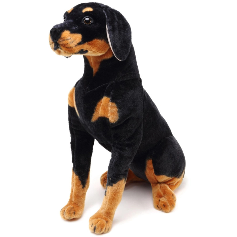 Rottweiler Plush Toy - Large - Animal Decor