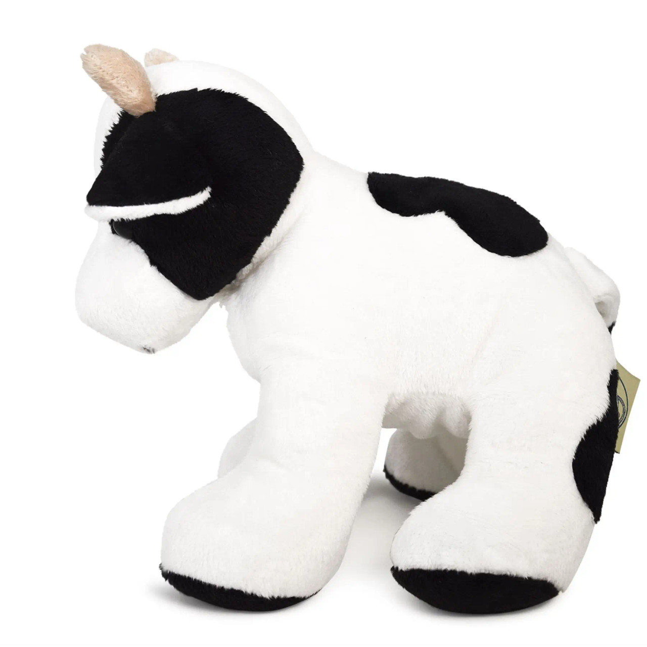 Black & White Cow Plush Toy - Animal Decor
