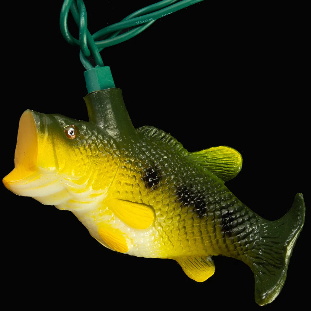 Bass Fish String Light - Animal Decor