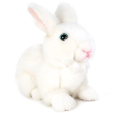 White Rabbit Plush Toy - Animal Decor