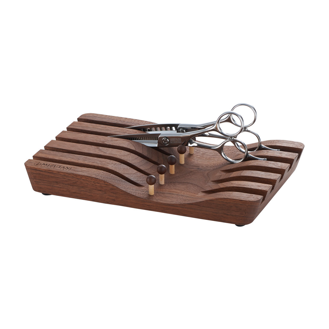 WOODEN STAND Mizutani Scissors | Professional Use