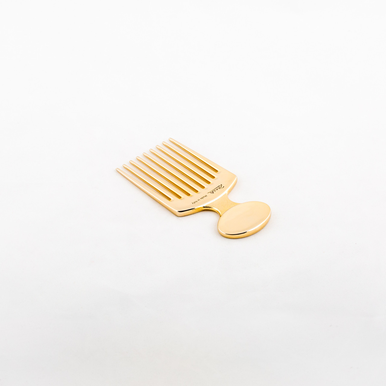 Janeke Gold Afro Comb | Professional Use