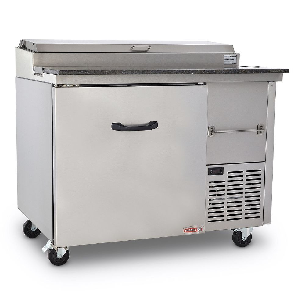 Mesa Fría Torrey elaborada en Acero Inoxidable con Placa de Granito y 6 insertos - PTP01 ...