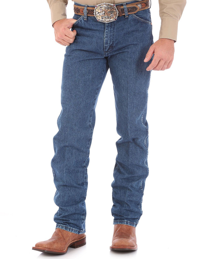 Wrangler Mens 13 Original High Rise Regular Fit Boot Cut Jeans