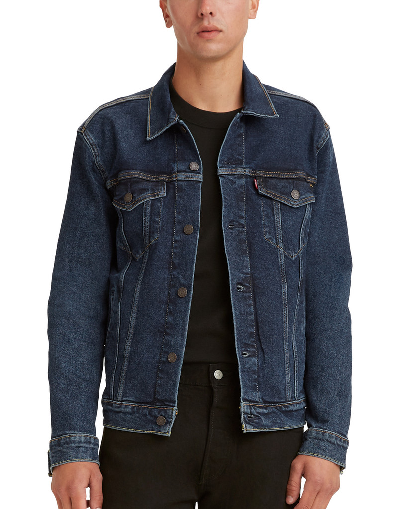 Levi's Men's Trucker Stretch Denim Button Down Jacket - COLUSA - Langstons