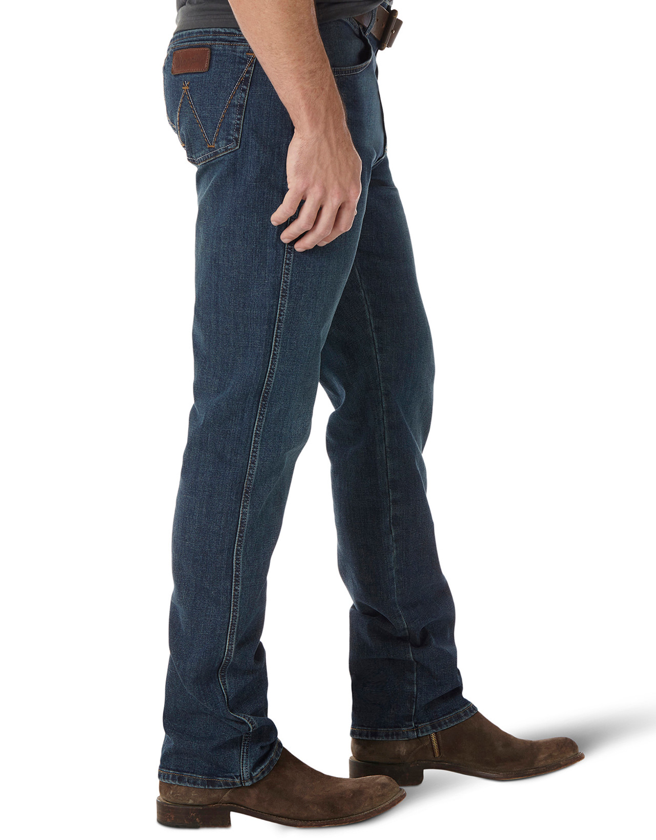 Wrangler Men's Retro Stretch Low Rise Slim Fit Straight Leg Jeans - Portland - Langstons