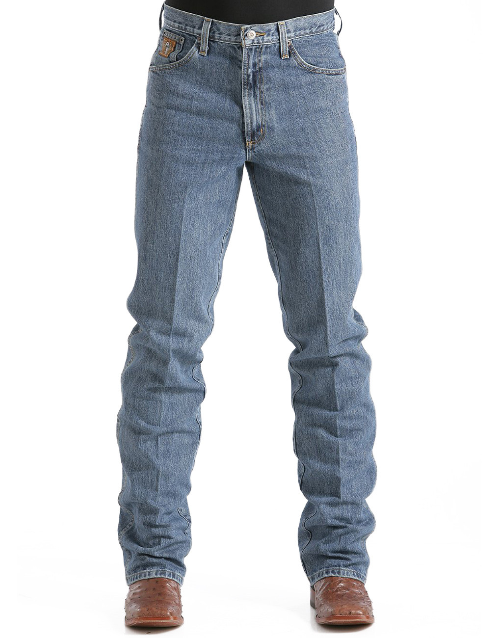 Cinch Bronze Label Mens Slim Fit Jeans Straight Leg Size 28x34 ...