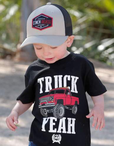 Cinch Kids' "Rodeo Brand" Snapback Solid Logo Cap - Khaki (Closeout ...