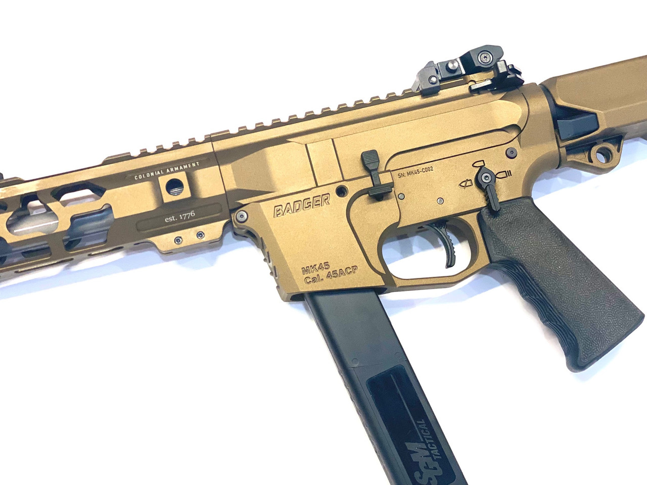 Badger MK-45 45acp PDW Pistol