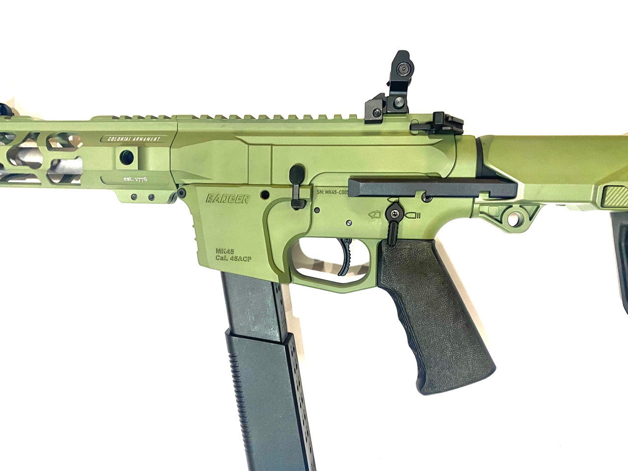 Badger MK-45 45acp PDW Pistol