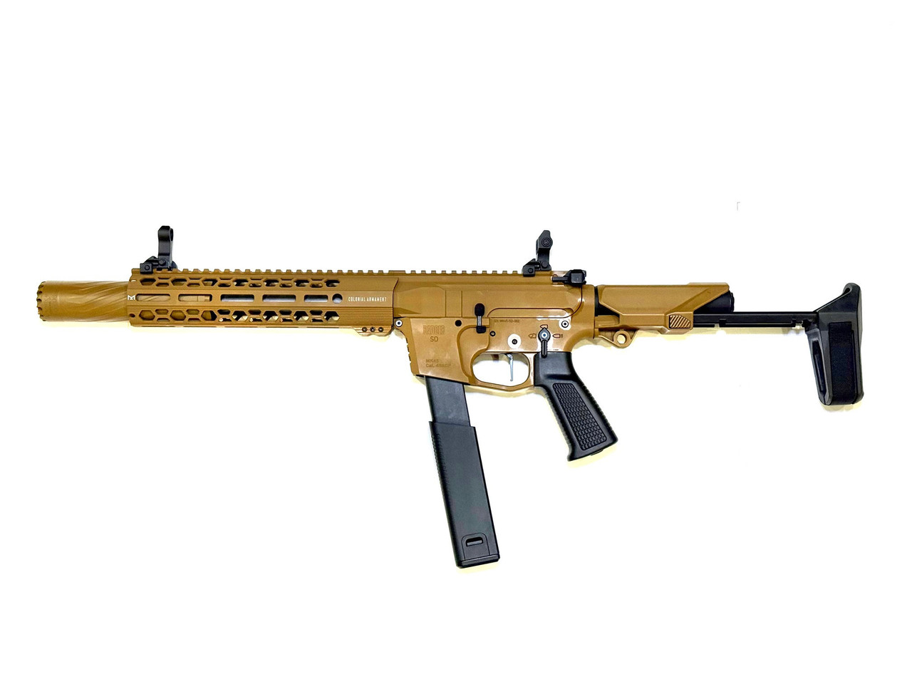 Badger SD MK45 45acp PDW Integrally Suppressed Pistol