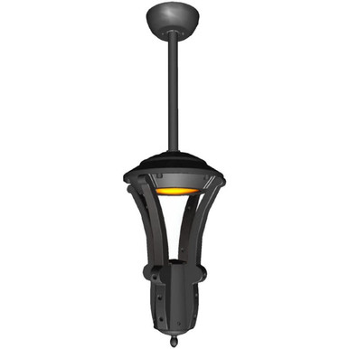 Incon 9088AMPM | Small Valinoti Outdoor Amber Pendant Mount