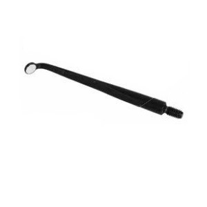 Kohler 3mm Rhodium EndoBlack® Mouth Mirror with Simple Stem Threads ...