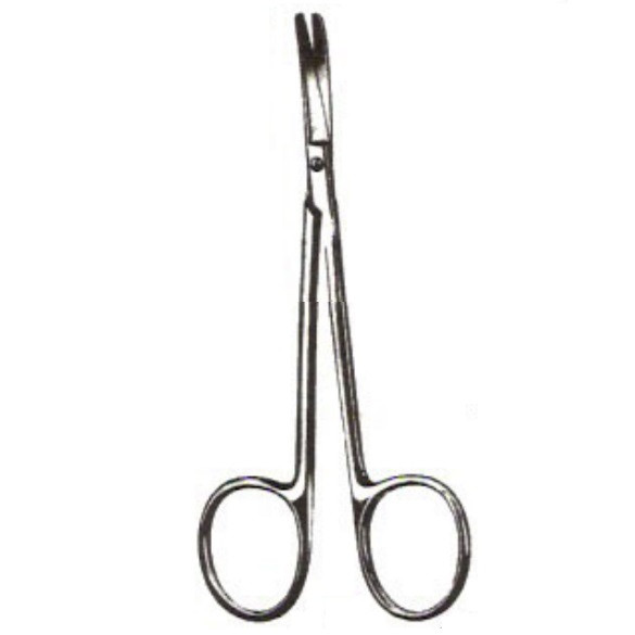Curved Iris Scissors with Blunt/Blunt Points - 11.4cm - Predictable ...