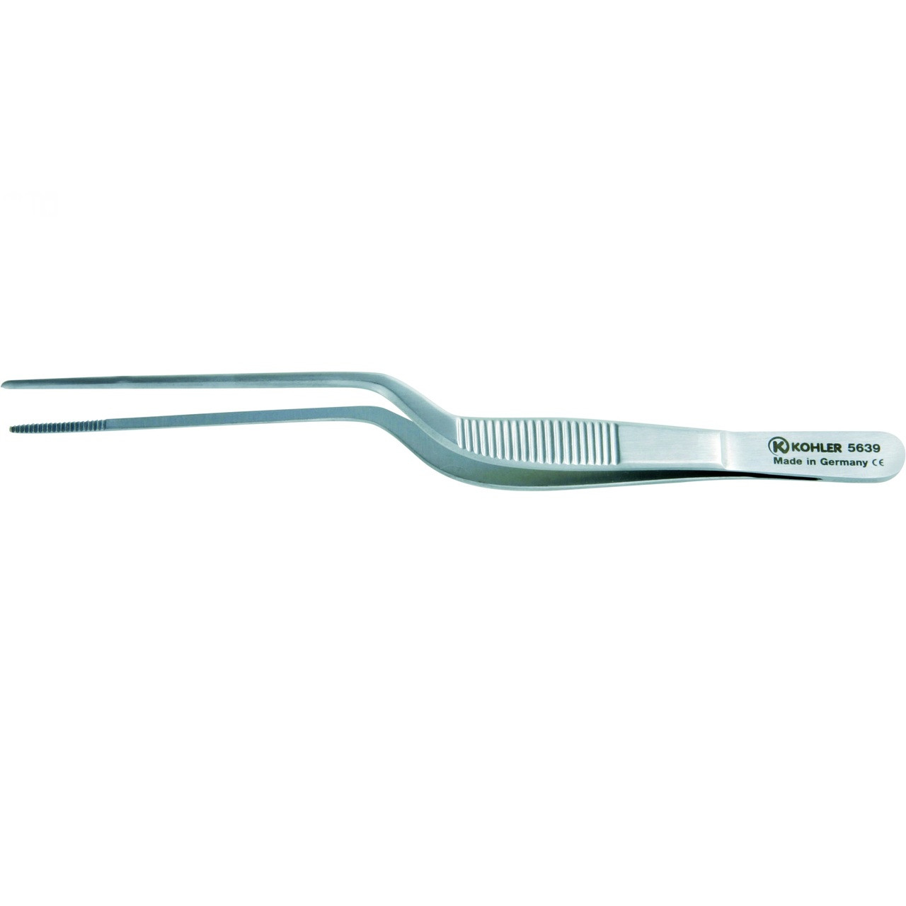 Kohler Bayonet Style Lucae Tissue Forceps with Serrations (5639)