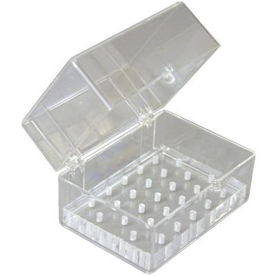 27-Hole Plexiglass Bur Block for Friction Grip Burs - Predictable ...