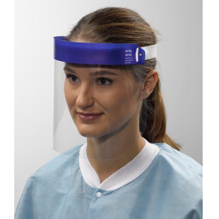 Dynamic Disposables™ Traditional Full Face Shields - 24/Box ...