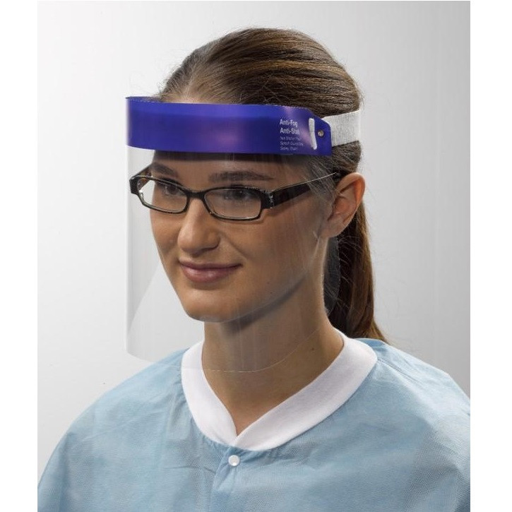 Dynamic Disposables™ Traditional Full Face Shields - 24/Box ...