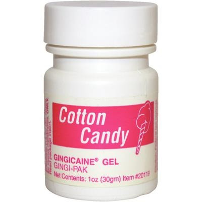 Pac-Dent Gingicaine® Cotton Candy Gel in 1 oz. Bottle - Predictable ...