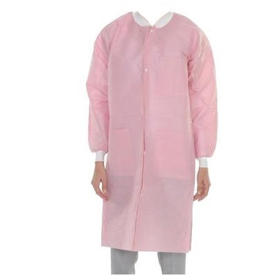 Valumax 3XL Pink Extra-Safe Lab Coat - 10/Pack - Predictable Surgical Tech