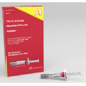 GSK Havrix® Pediatric Hepatitis A Vaccine in 0.5mL Syringe - 10/Box ...