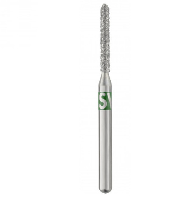 SS White 877-012C Sterile Piranha Modified Beveled Cylinder Diamond Bur ...