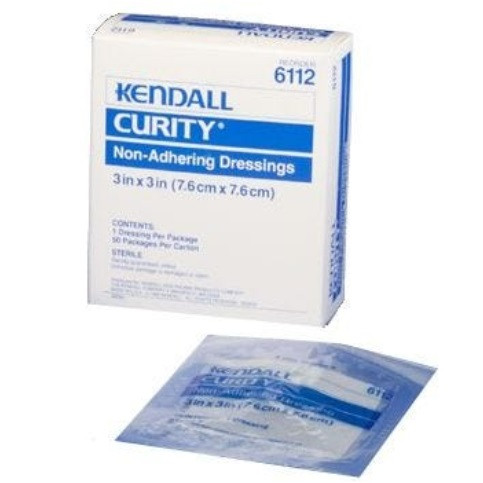 Cardinal Curity™ 3" x 3" Oil Emulsion Impregnated Dressing - 600/Case ...