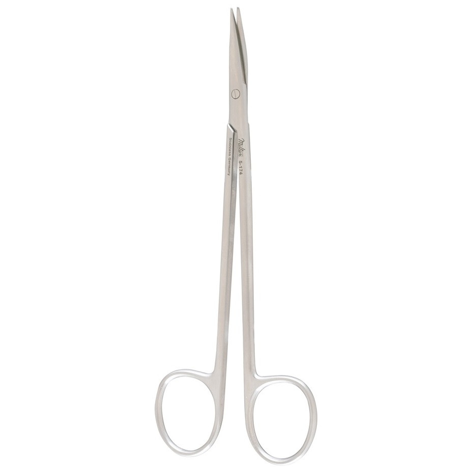 Miltex Curved Reynolds Dissecting Scissors with Serrated Blade - 15.2cm ...