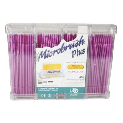 Microbrush® Plus Fine Pink Dispenser Series Applicator - 400/Pack (PF400PI)