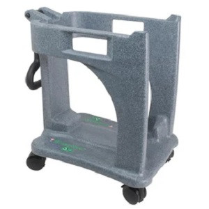 Gray Basic Sharps Container Trolley for 17 Gallons & 19 Gallons ...