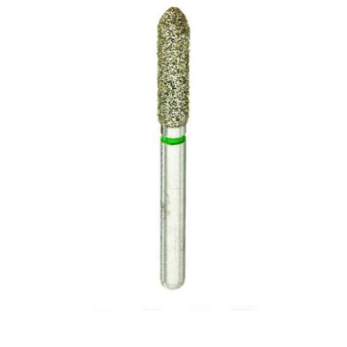 878/018 Modified Beveled Cylinder Multi-Use Diamond Bur with Medium ...