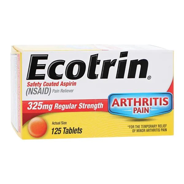 Medtech Ecotrin® 81mg Low Dose Film Coated Aspirin (10042037104273A)