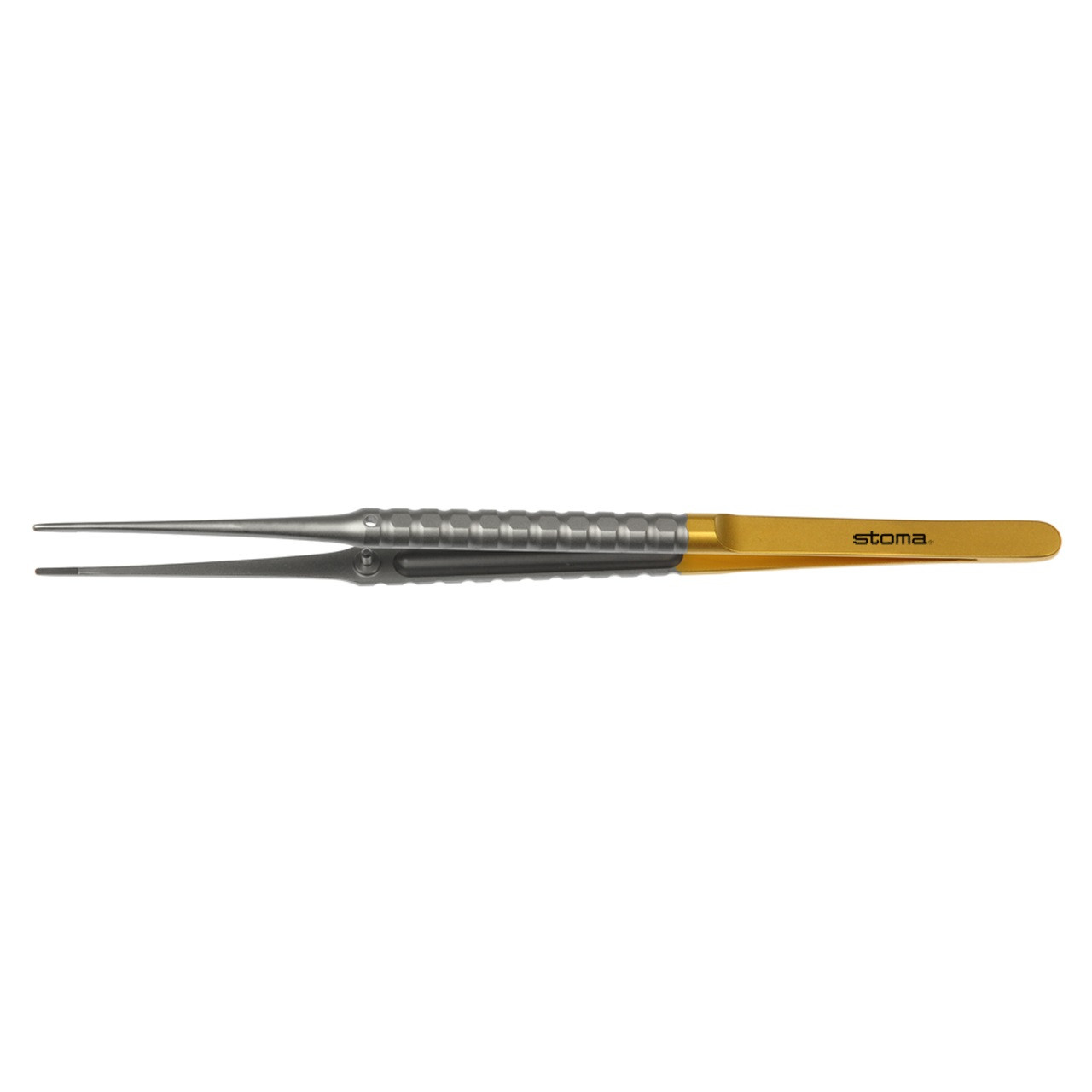 Stoma 1.3mm Straight Cooley TC Microsurgical Tissue Forceps (14052.17 ...
