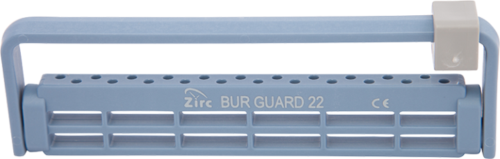 Zirc Blue 22-Hole Steri-Bur Guard (50Z410B)