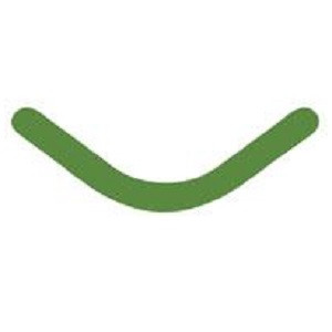 Garrison Dental Slick Bands Right-Curve Dead Soft Matrix Band (SMT400D10-M)