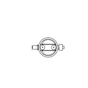 B. Braun PFE2000 Low Volume In-Line Filter (473036)