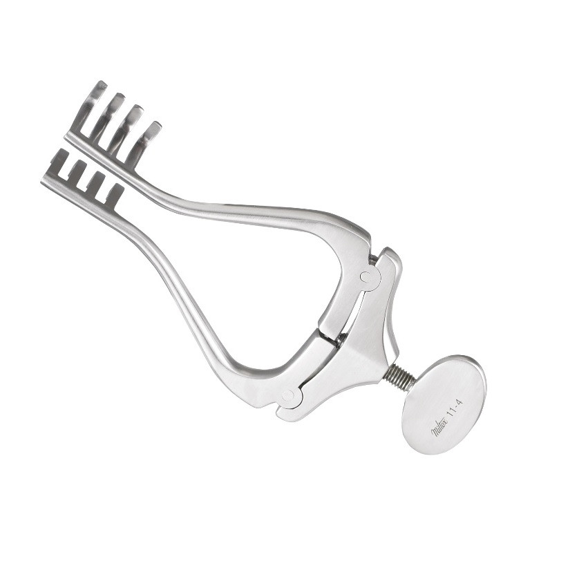 Miltex Jansen Standard Retractor with 4 x 4 Blunt Prongs (11-4)