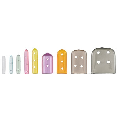 Assorted Tinted Vented Tip-It Instrument Protector - 50/Bag ...