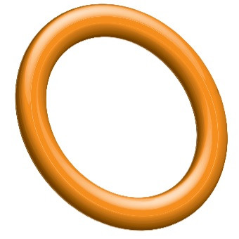 Nordent DuraLite® ColorRings™ Orange Color Rings - 48/Bag - Predictable ...