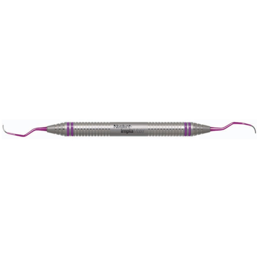 3/4 Langer Titanium Implant Curette - Predictable Surgical Technologies