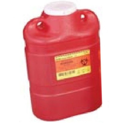 BD 5 Gallon Red Multi-Use Sharps Container (305477)