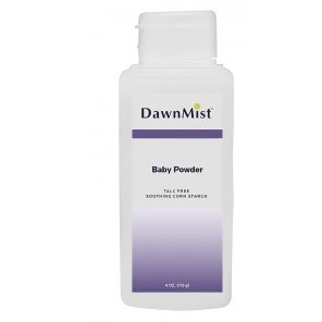 DawnMist Baby Powder Corn Starch in 2oz Bottles - 96/Case - Predictable ...