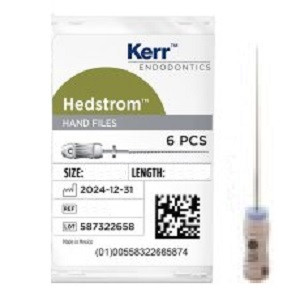 Kerr Endodontics Size 45 x 21mm White Hedstrom File (12784)