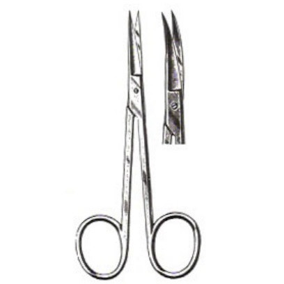 Curved Iris Scissors - 10.2cm - Predictable Surgical Tech