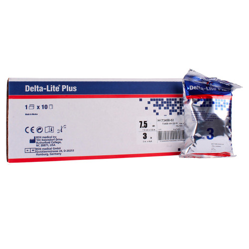 BSN Medical Delta-Lite® Plus White 3" x 12' Cast Tape - 10 Rolls/Box ...