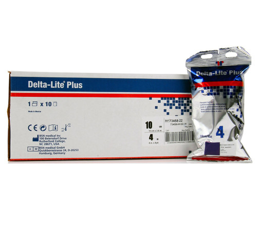 BSN Medical Delta-Lite® Plus Deep Blue 4" x 12' Cast Tape - 10 Rolls ...