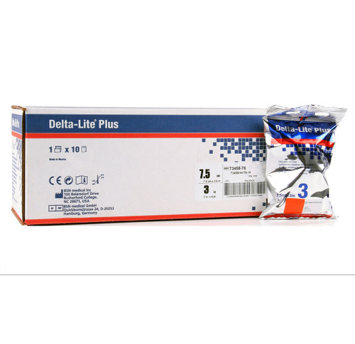 BSN Medical Delta-Lite® Plus Orange 3" x 12' Cast Tape - 10 Rolls/Box ...