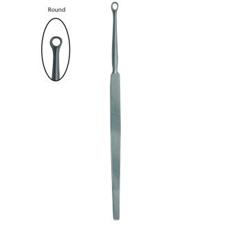BR Surgical 6mm Round Fox/Piffard Lupus Curette (BR75-12906)