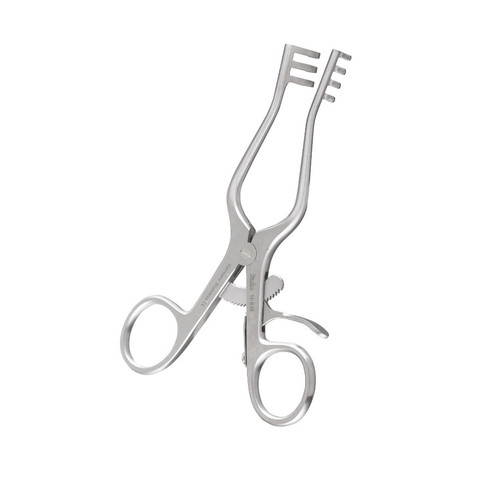 Miltex Weitlaner Retractor with 3 x 4 Dull Teeth - 13.5cm - Predictable ...